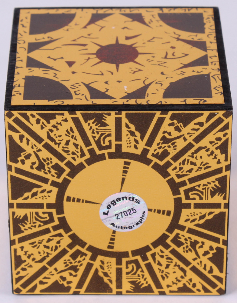 Doug Bradley Signed "Hellraiser" Lament Configuration Cube Replica ...