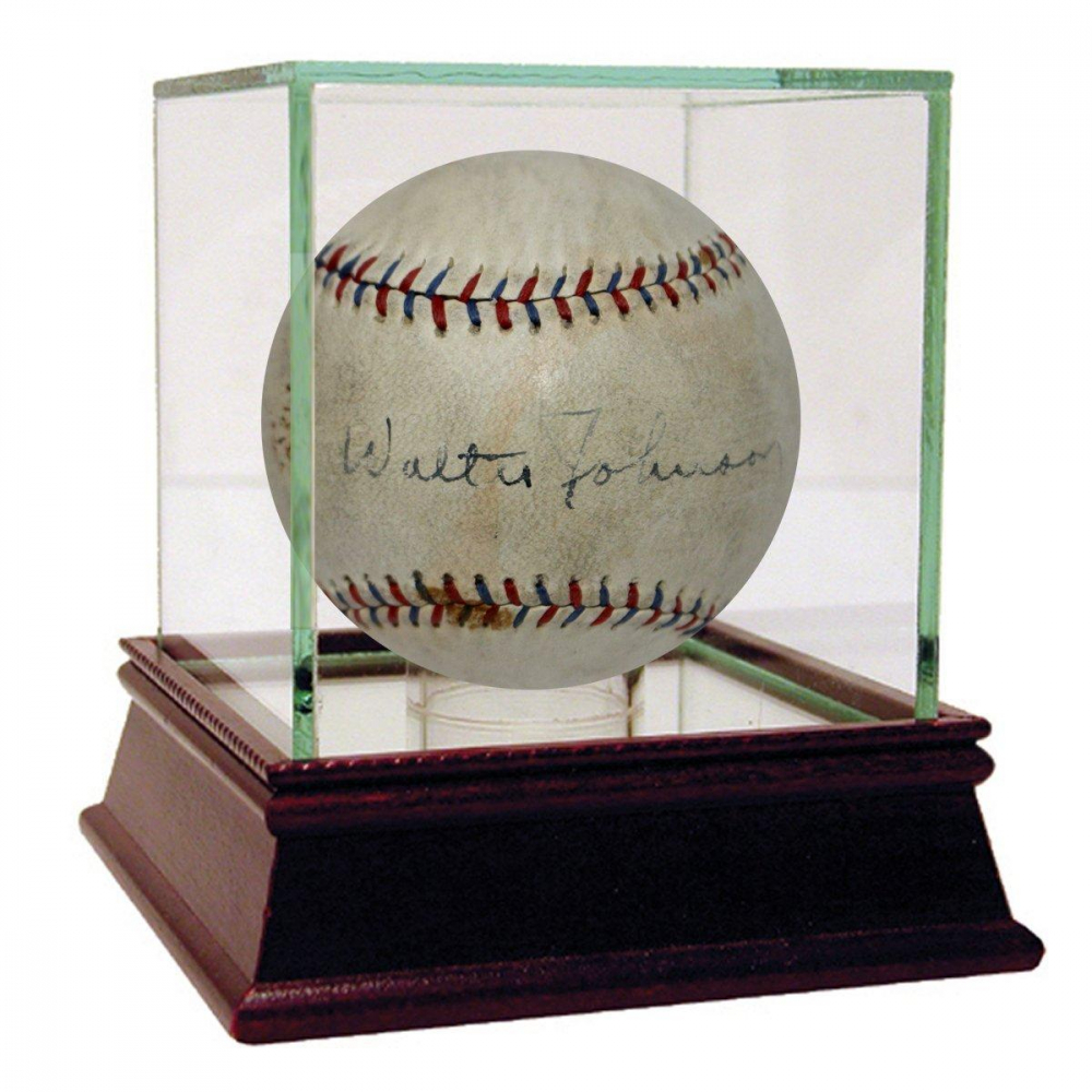 Walter Johnson Signed Baseball (PSA Hologram & JSA Hologram) | Pristine ...