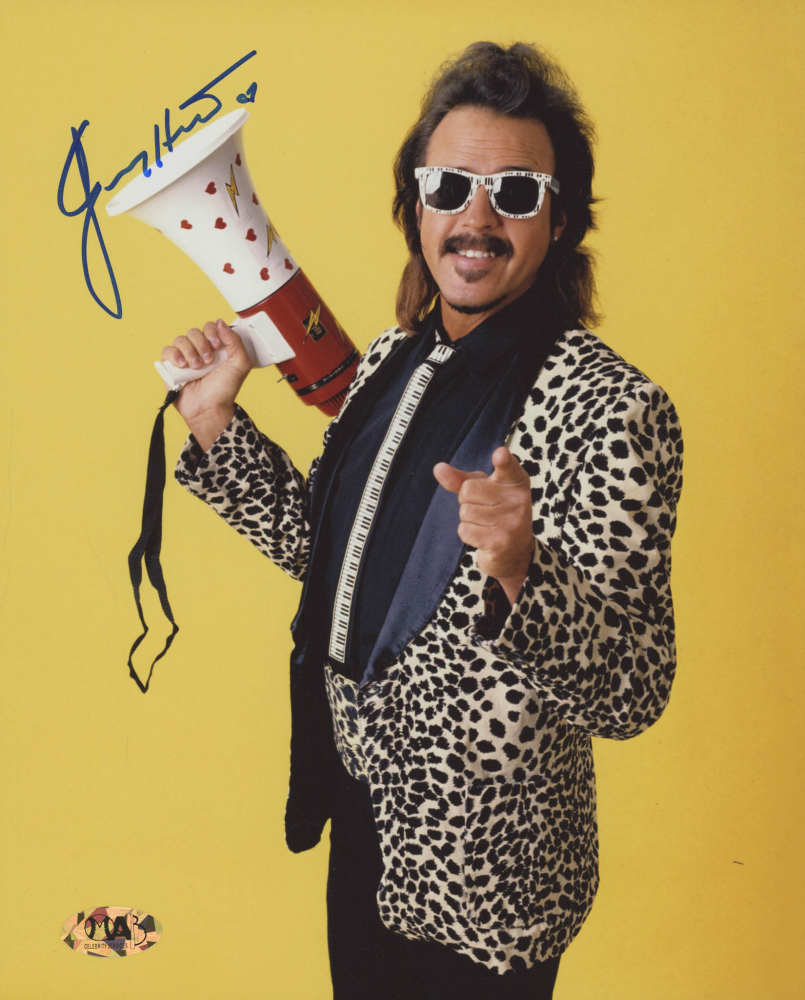 Jimmy Hart Signed 8x10 Photo (MAB Hologram) | Pristine Auction