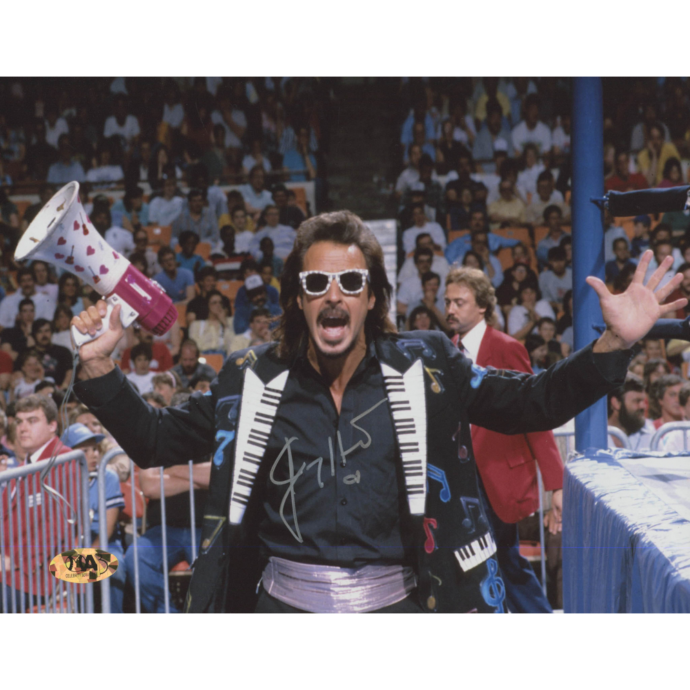 Jimmy Hart Signed 8x10 Photo (MAB Hologram) | Pristine Auction