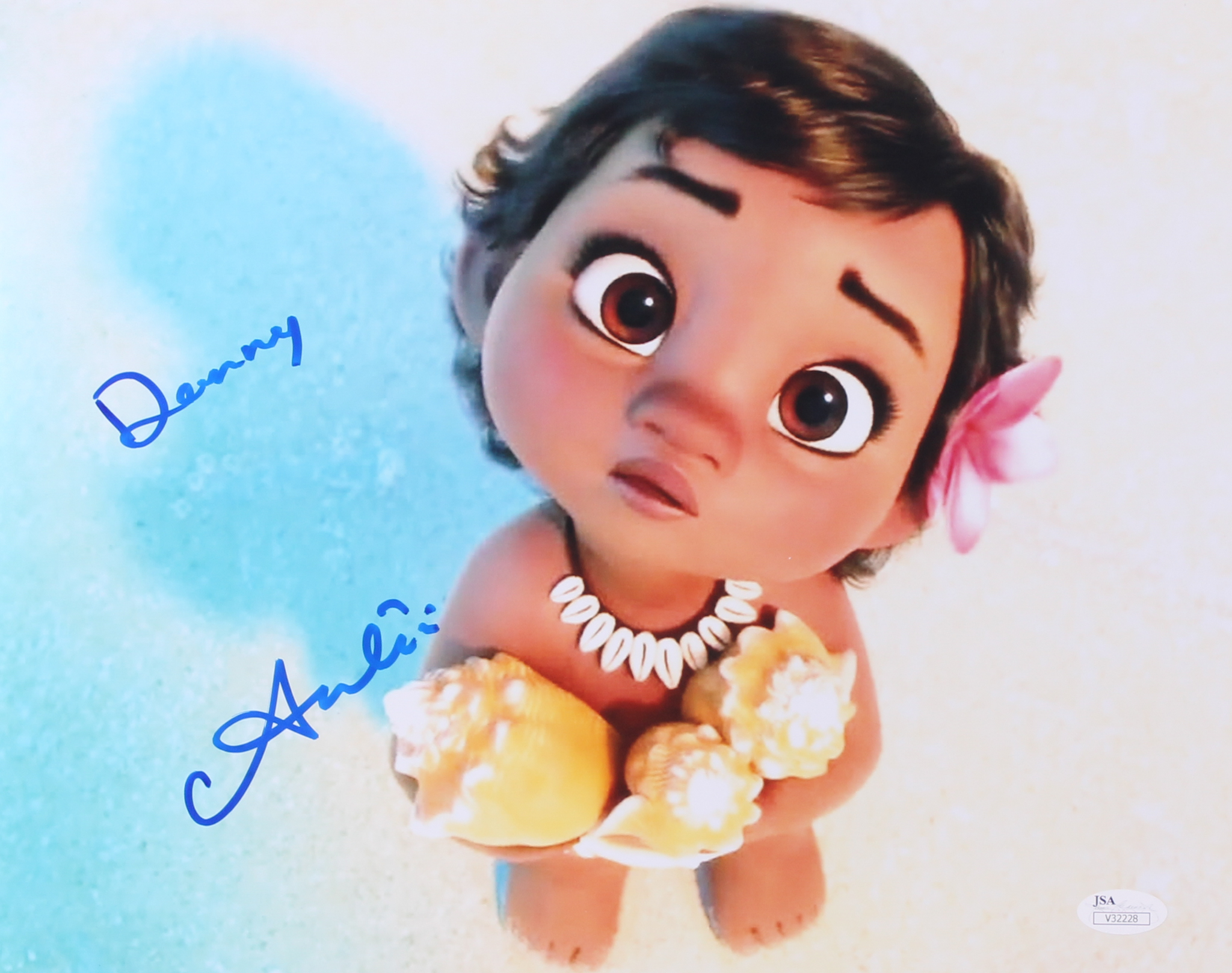 Auli'i Cravalho Signed "Moana" 11x14 Photo (JSA COA) | Pristine Auction
