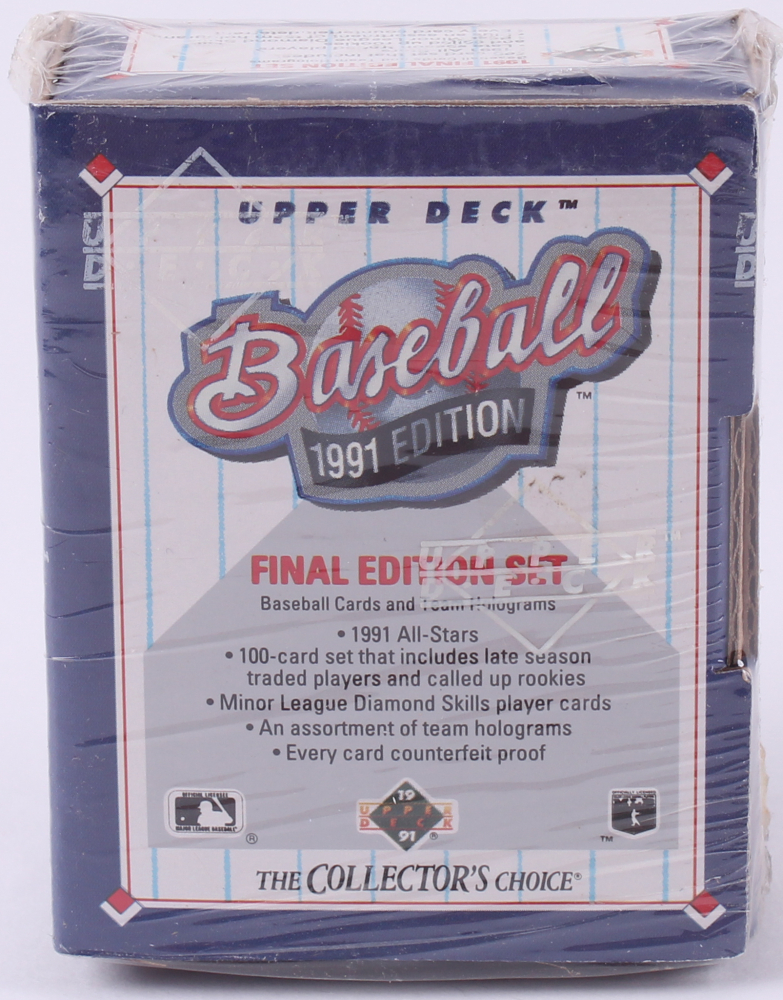 1991 Upper Deck Final Edition All Star Complete Set of (100) Baseball Cards | Pristine Auction