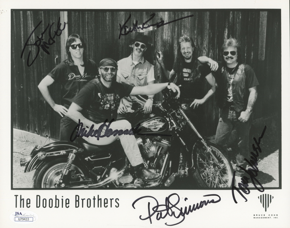 The Doobie Brothers 8x10 Photo Band-Signed by (5) with Tom Johnston ...
