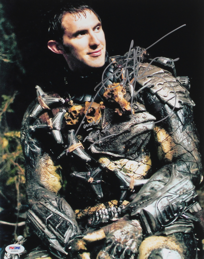 Ian Whyte Signed "Alien vs. Predator: Requiem" 11x14 Photo Inscribed ...