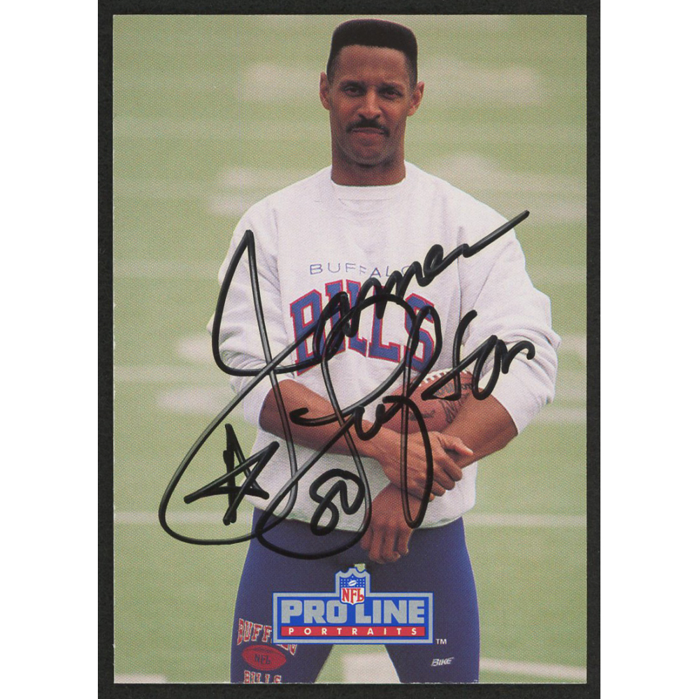 James Lofton Signed 1991 Pro Line Portraits #31 Football Card (JSA COA ...