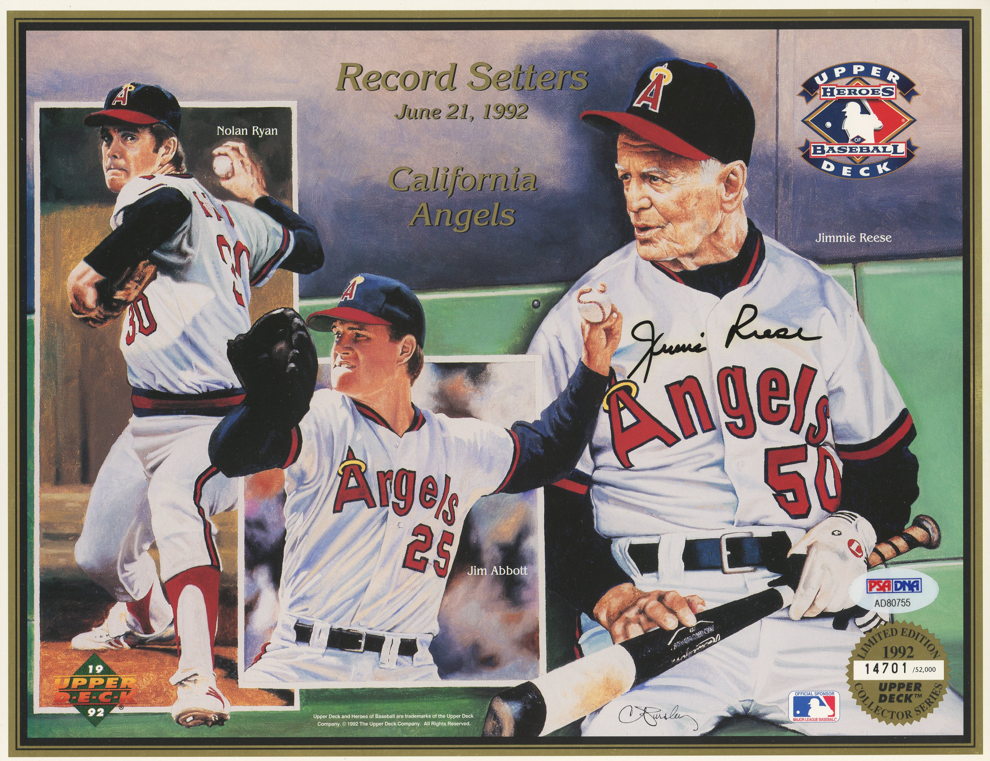 Jimmie Reese Signed Angels 8x10 Photo (PSA COA) | Pristine Auction