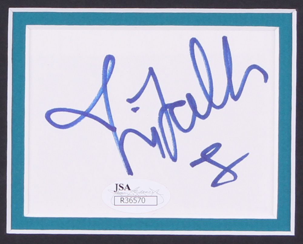 Jimmy Fallon Signed 9x14 Custom Matted Signature Cut Display (JSA COA ...