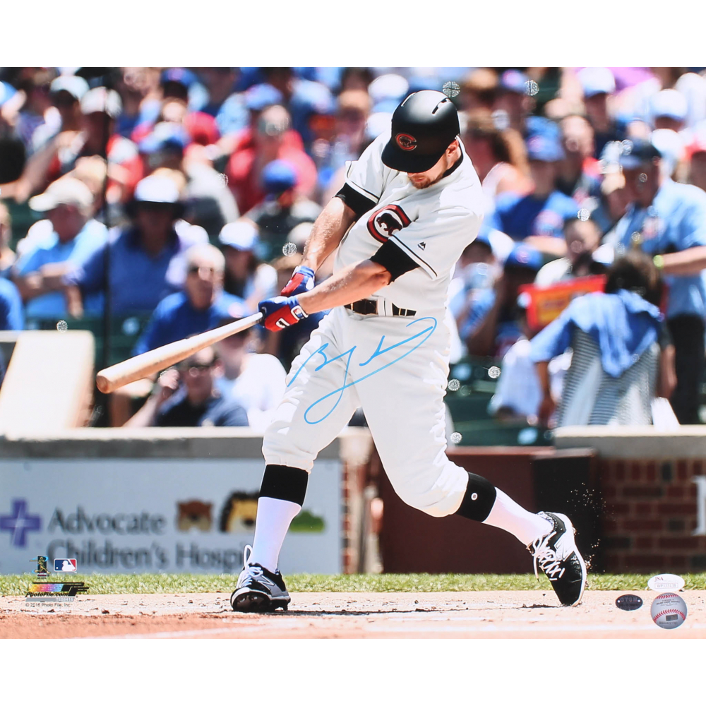 Ben Zobrist Signed Cubs 16x20 Photo (JSA COA & Zobrist Hologram ...