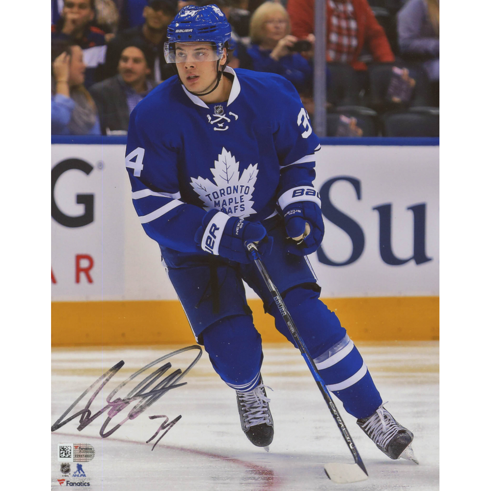 Auston Matthews Signed 8x10 Photo (Fanatics Hologram) | Pristine Auction