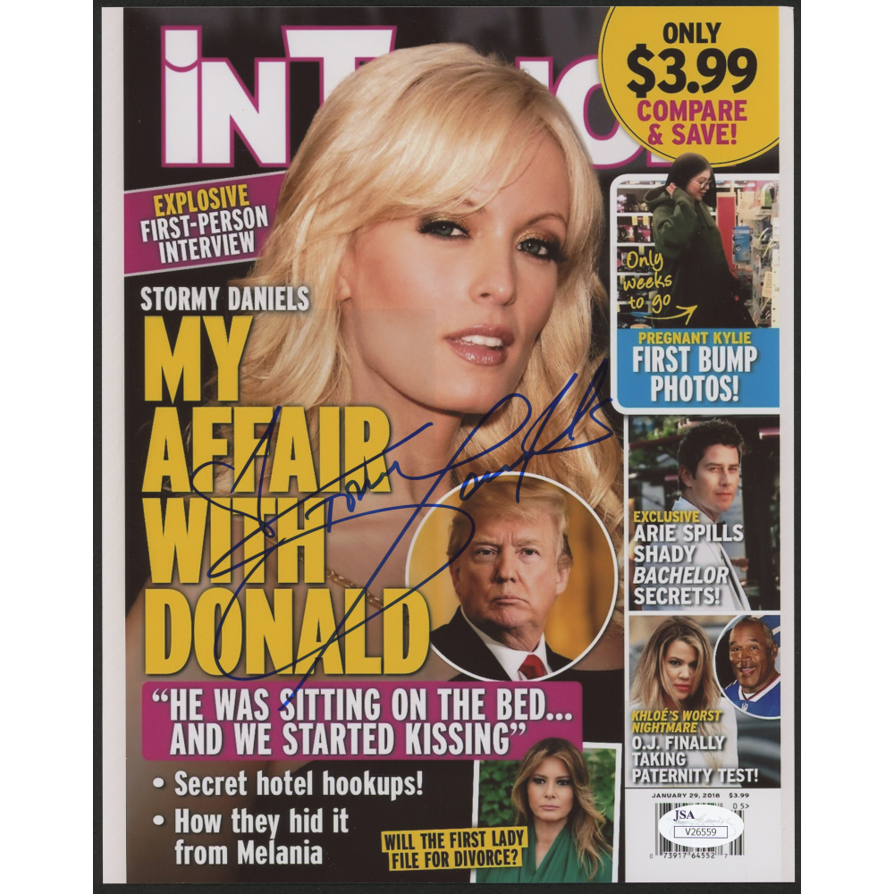 Stormy Daniels Signed 8x10 Photo (JSA COA) | Pristine Auction