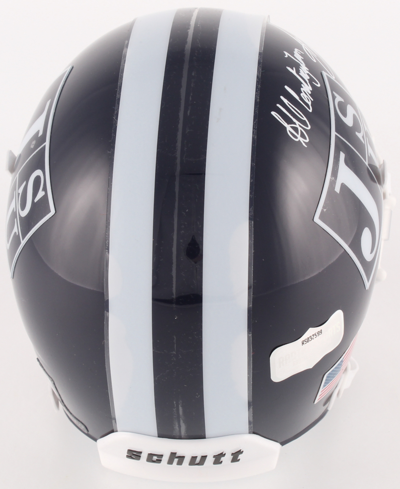 Jimmy Smith Signed Jackson State Tigers Mini Helmet Inscribed "All ...