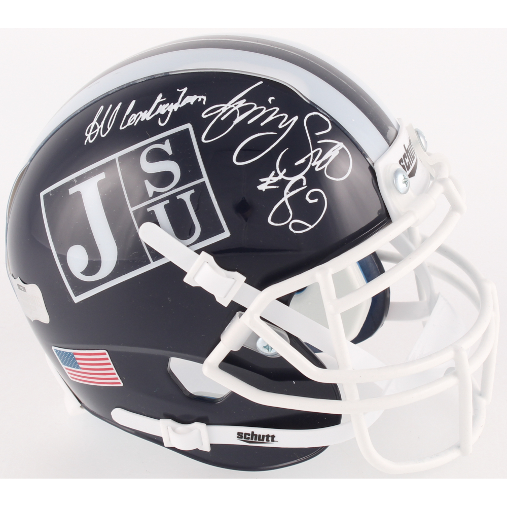 Jimmy Smith Signed Jackson State Tigers Mini Helmet Inscribed "All ...