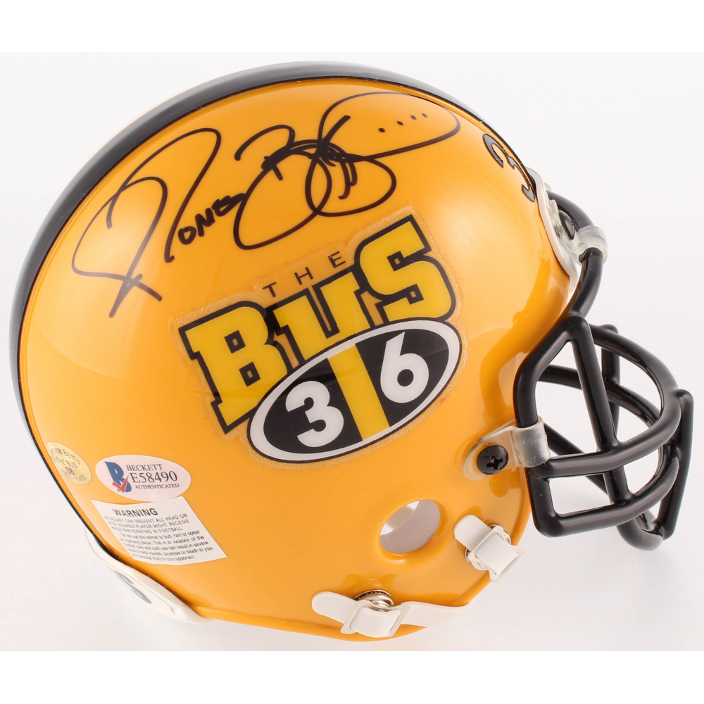 Jerome Bettis Signed "The Bus" Mini Helmet (JSA COA & Bettis Hologram ...