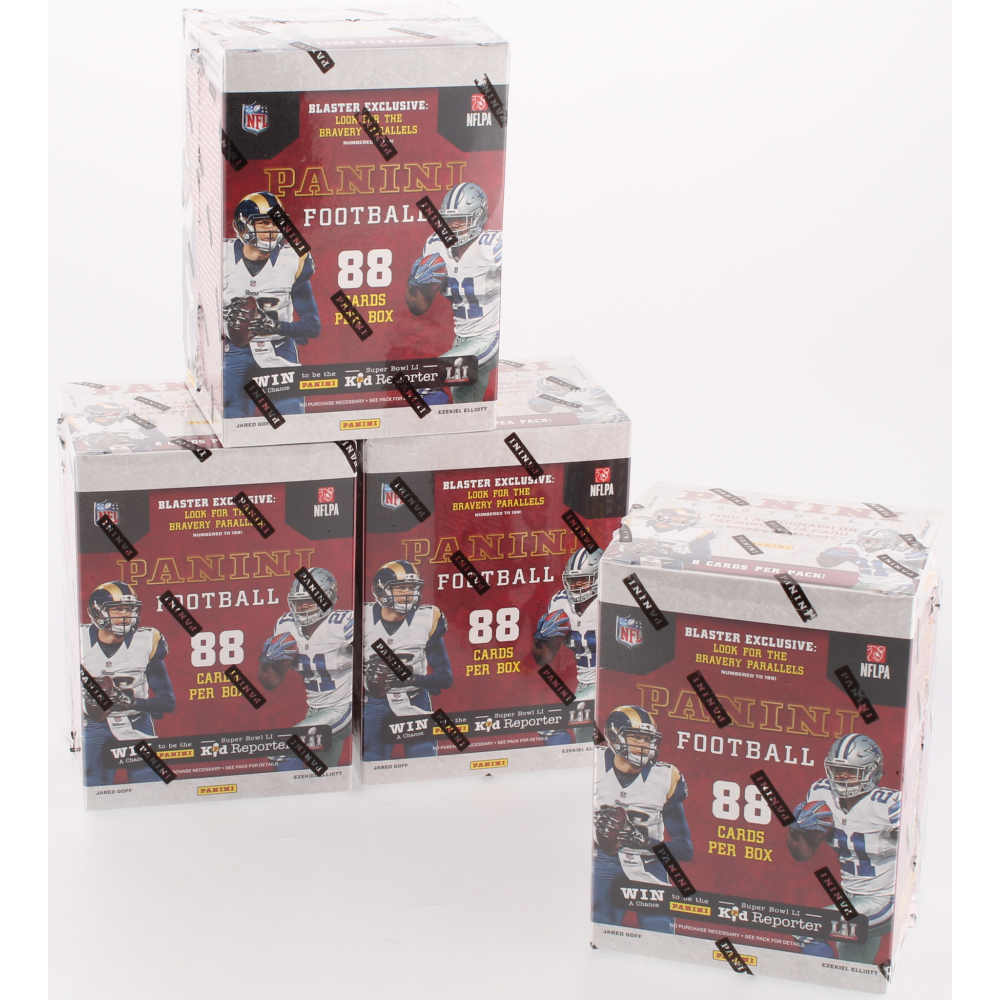 Lot Of (4) 2016 Panini Football 11-Pack Boxes | Pristine Auction