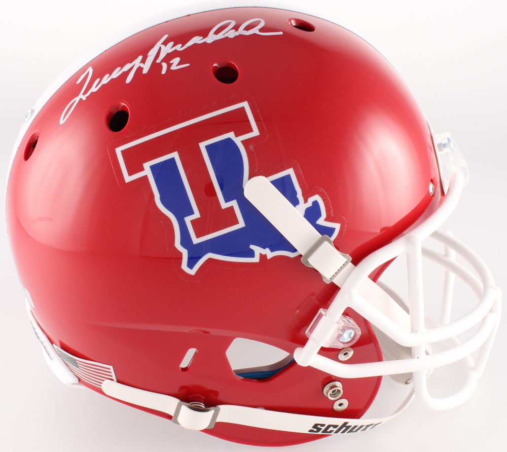 Terry Bradshaw Signed Louisiana Tech Bulldogs Full-Size Helmet (Radtke ...