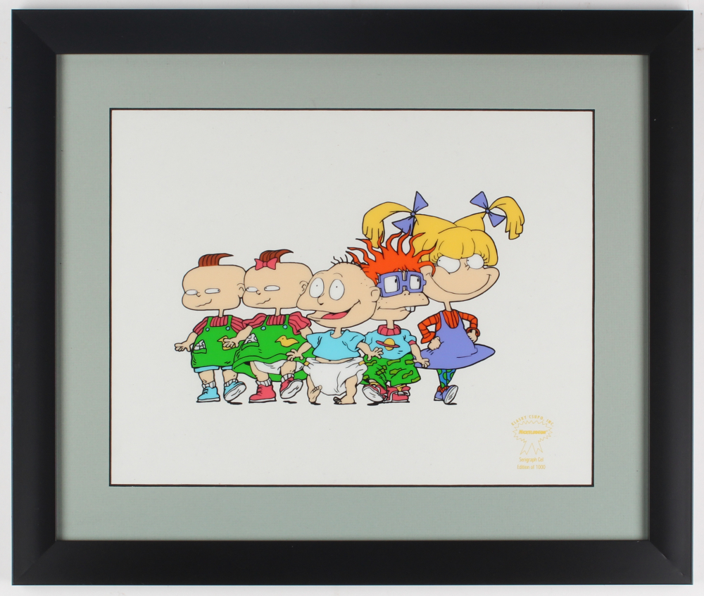 The Rugrats LE 16x19 Custom Framed Animation Serigraph Cel | Pristine ...