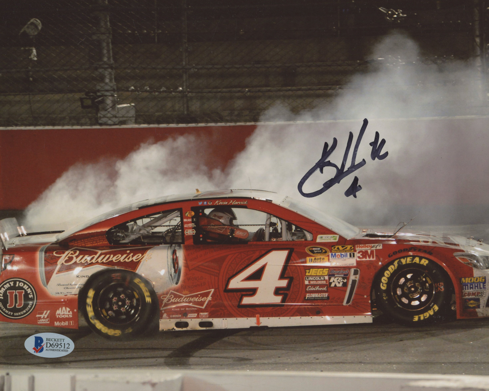 Kevin Harvick Signed NASCAR 8x10 Photo (Beckett COA) | Pristine Auction