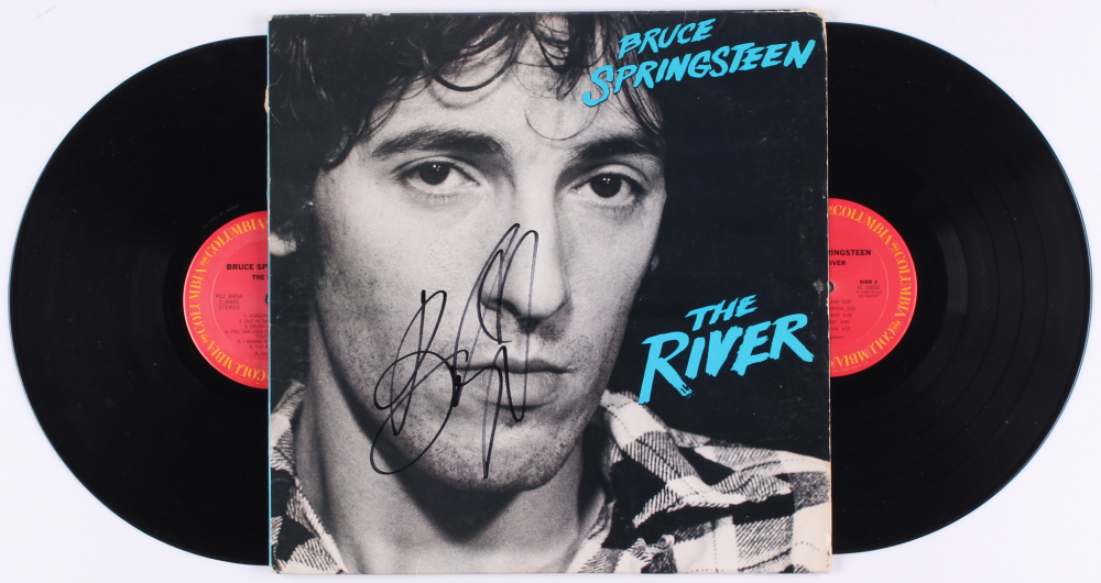 Bruce Springsteen Signed "The River" Vinyl Record Album (JSA ALOA ...