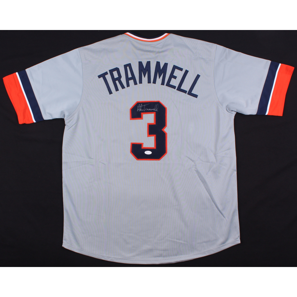 Alan Trammell Signed Tigers Jersey (JSA COA) | Pristine Auction