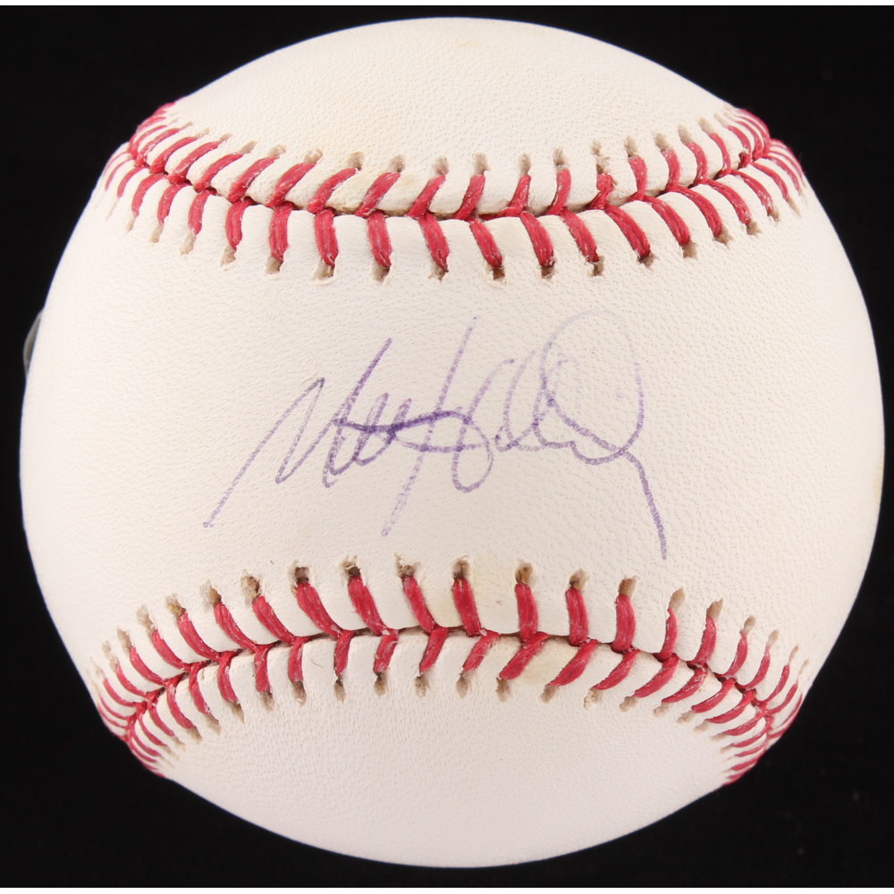 Matt Holliday Signed OML Baseball (Fanatics Hologram, MLB Hologram ...