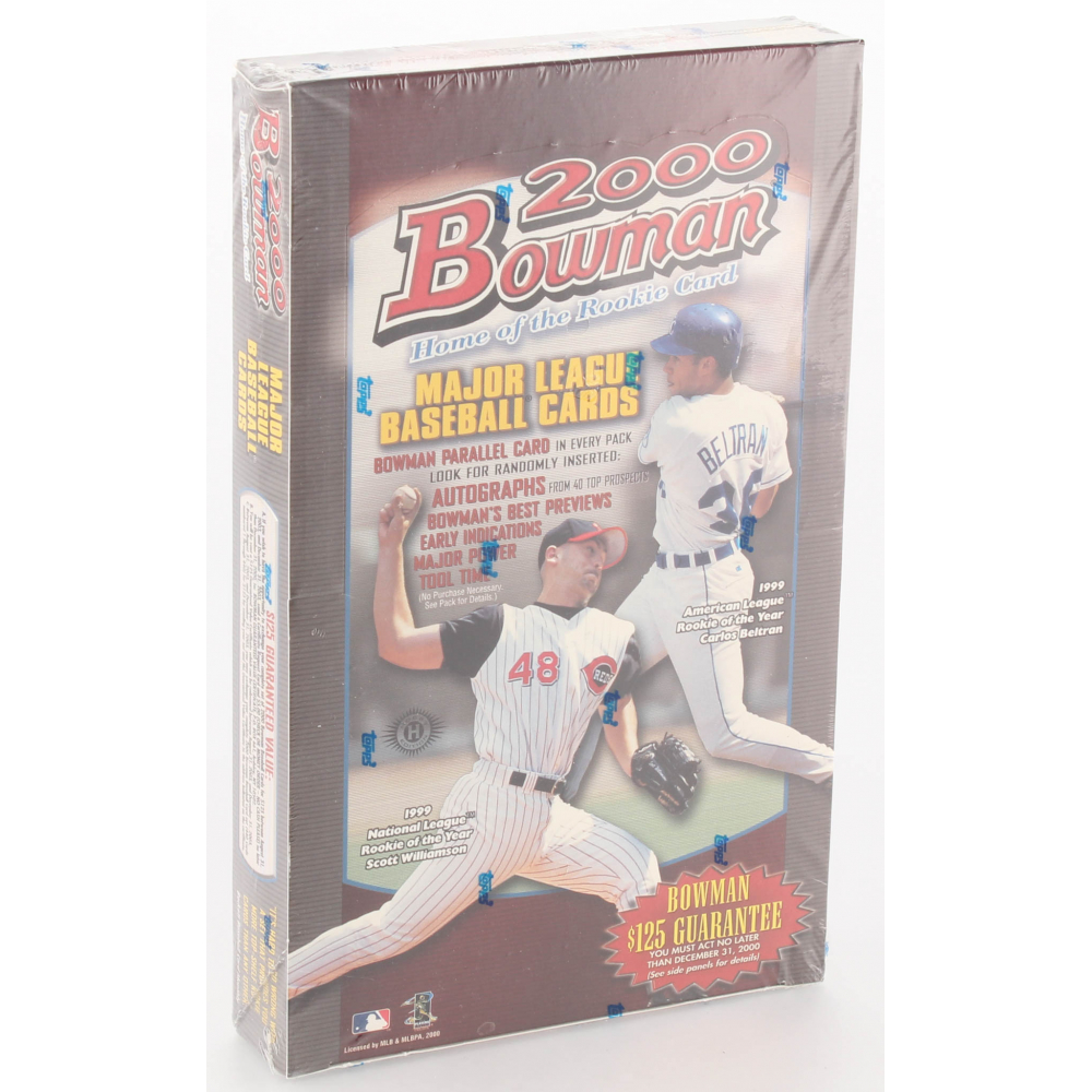 2000 Topps Bowman Baseball Hobby Box of (24) Packs | Pristine Auction