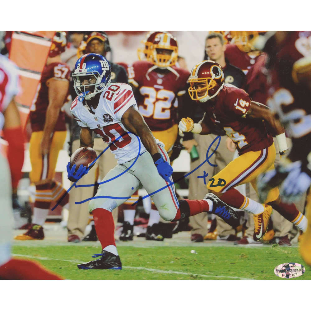 Prince Amukamara Signed Giants 8x10 Photo (First Class Autographs COA ...