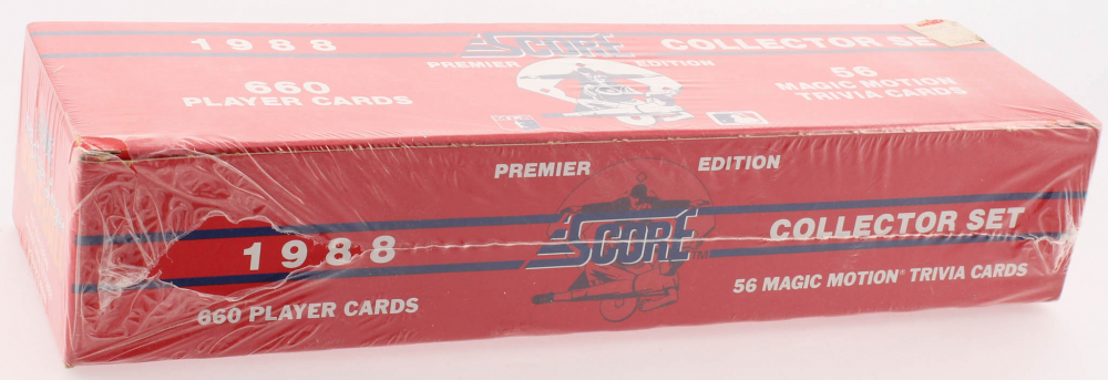 1988 Score Premier Edition Unopened Complete Set of (660) Baseball ...