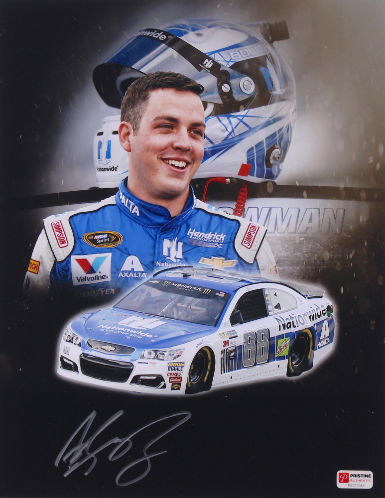 Alex Bowman Signed 2018 NASCAR #88 11x14 Photo (PA COA) | Pristine Auction