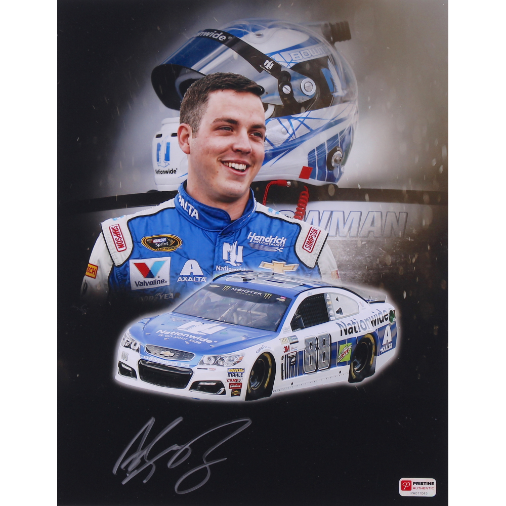 Alex Bowman Signed 2018 NASCAR #88 11x14 Photo (PA COA) | Pristine Auction