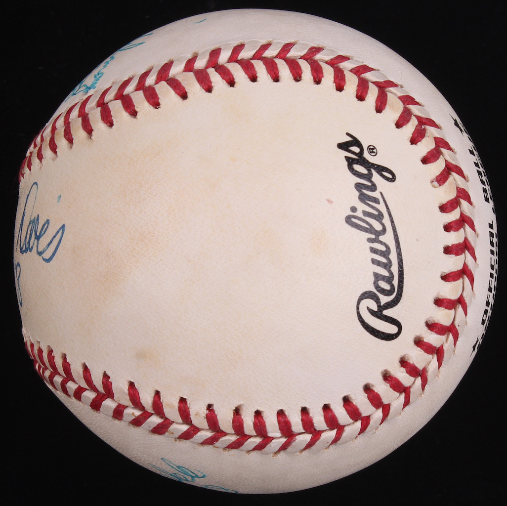 ONL Baseball Signed by (4) With Pepper Paire Davis, Marge Wenzell ...