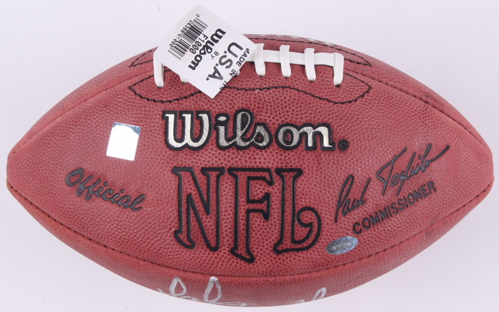 Mark Brunell Signed Official NFL Game Ball (Mounted Memories Hologram ...