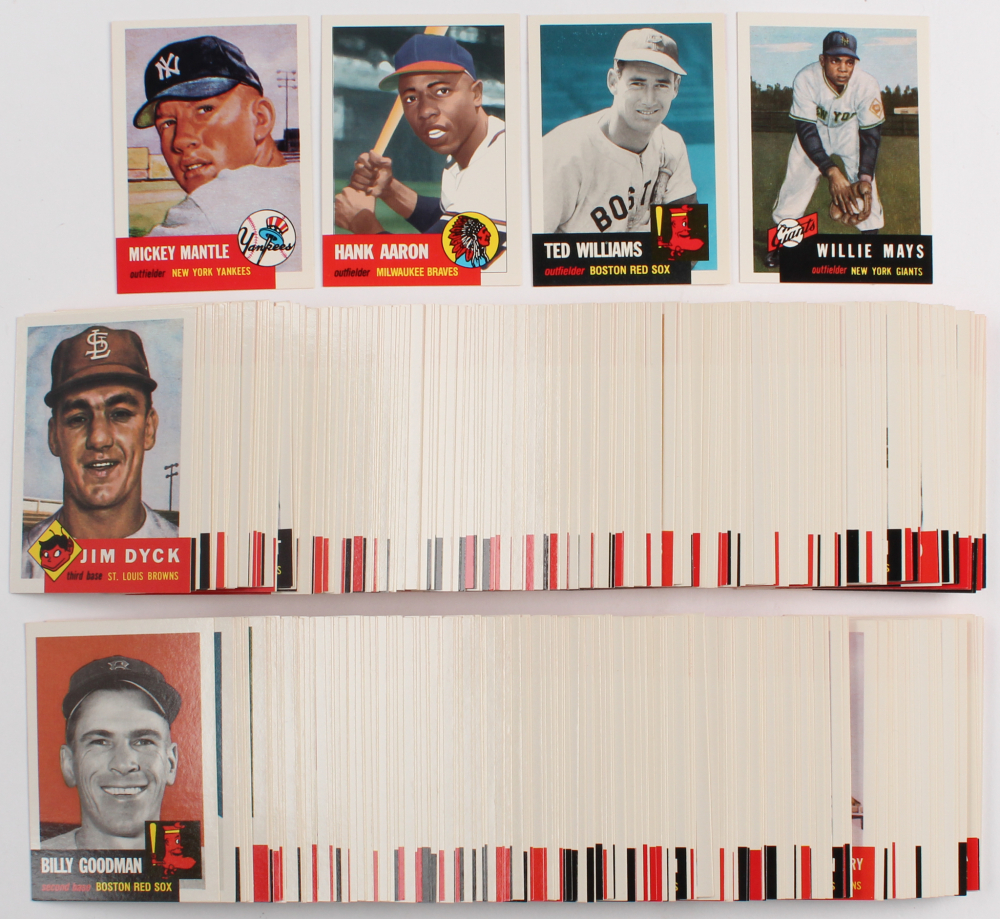 1991 Topps Archives 1953 Complete Set of (330) Baseball Cards with #244 ...