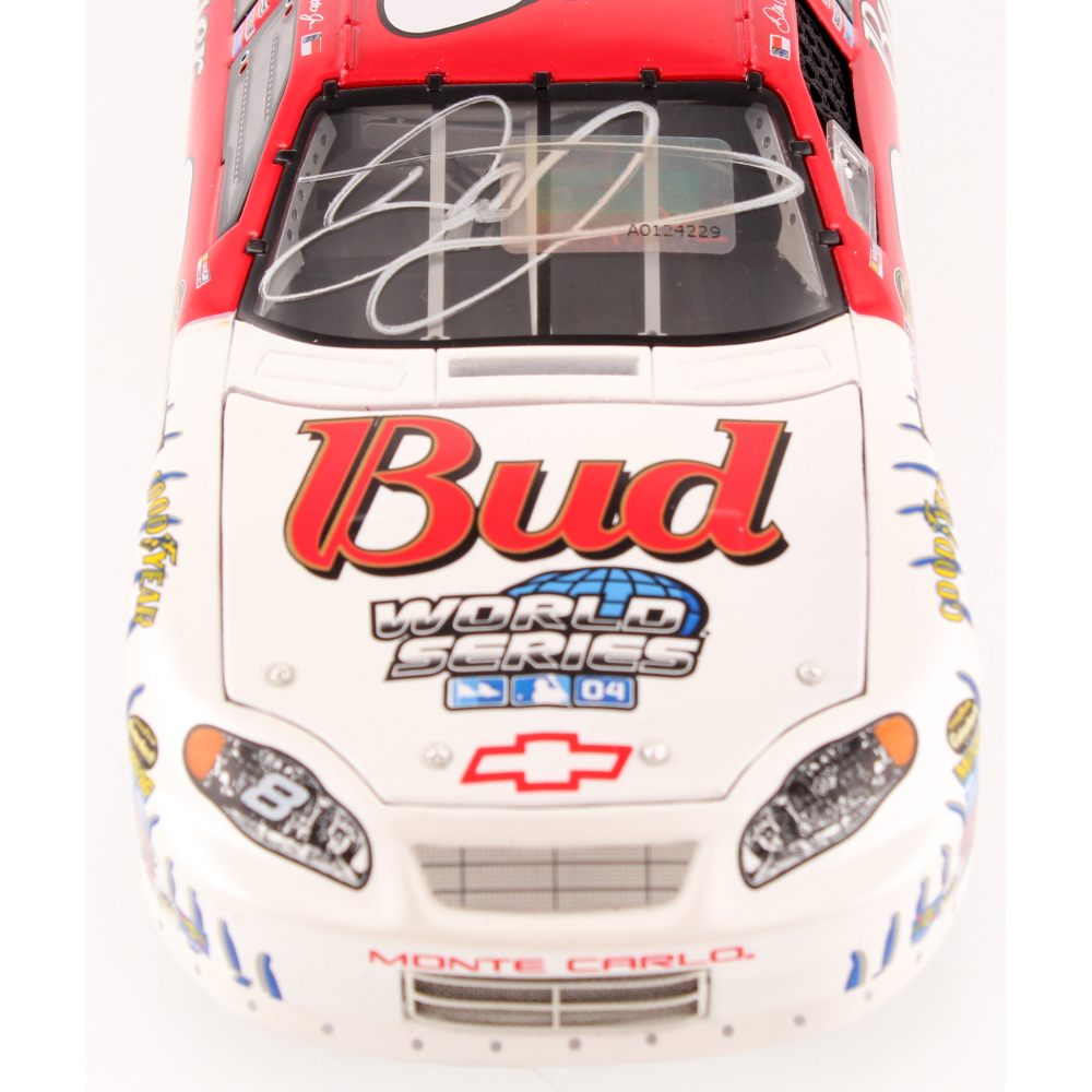 Dale Earnhardt Jr. Signed 2004 #8 Budweiser / MLB World Series Elite 1: ...