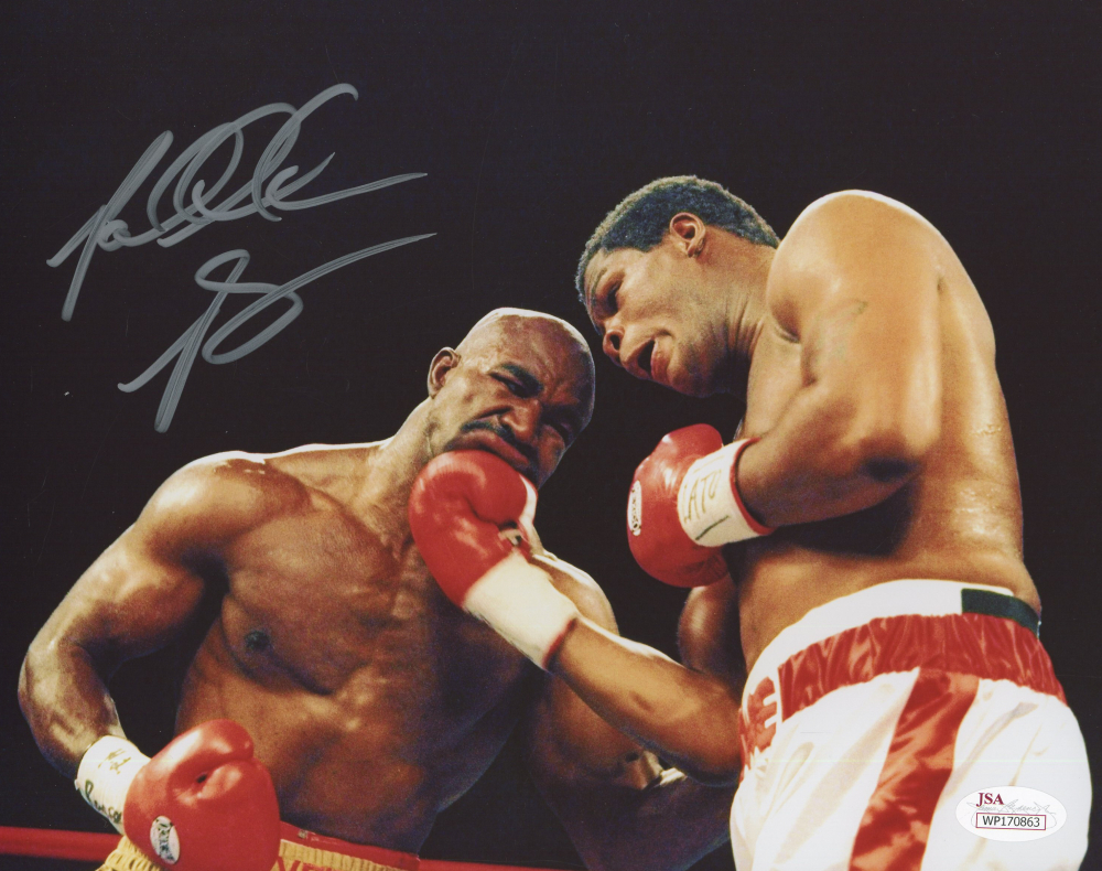 Riddick Bowe Signed 8x10 Photo (JSA COA) | Pristine Auction