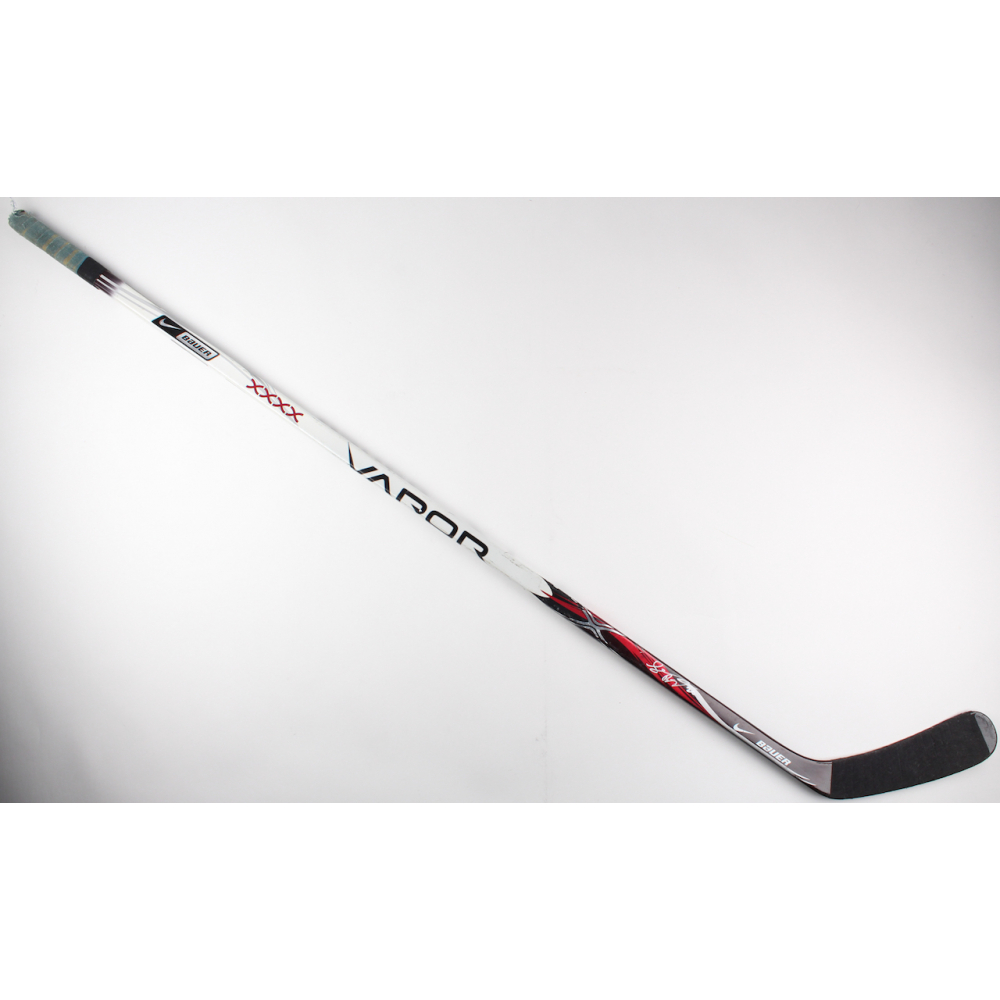 Sean Bergenheim Signed Nike Bauer Game-Used Hockey Stick (JSA COA ...