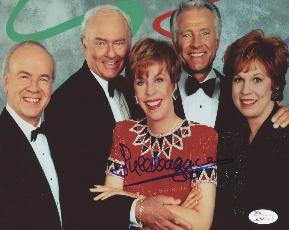 Lyle Waggoner Signed "The Carol Burnett Show" 8x10 Photo (JSA ...