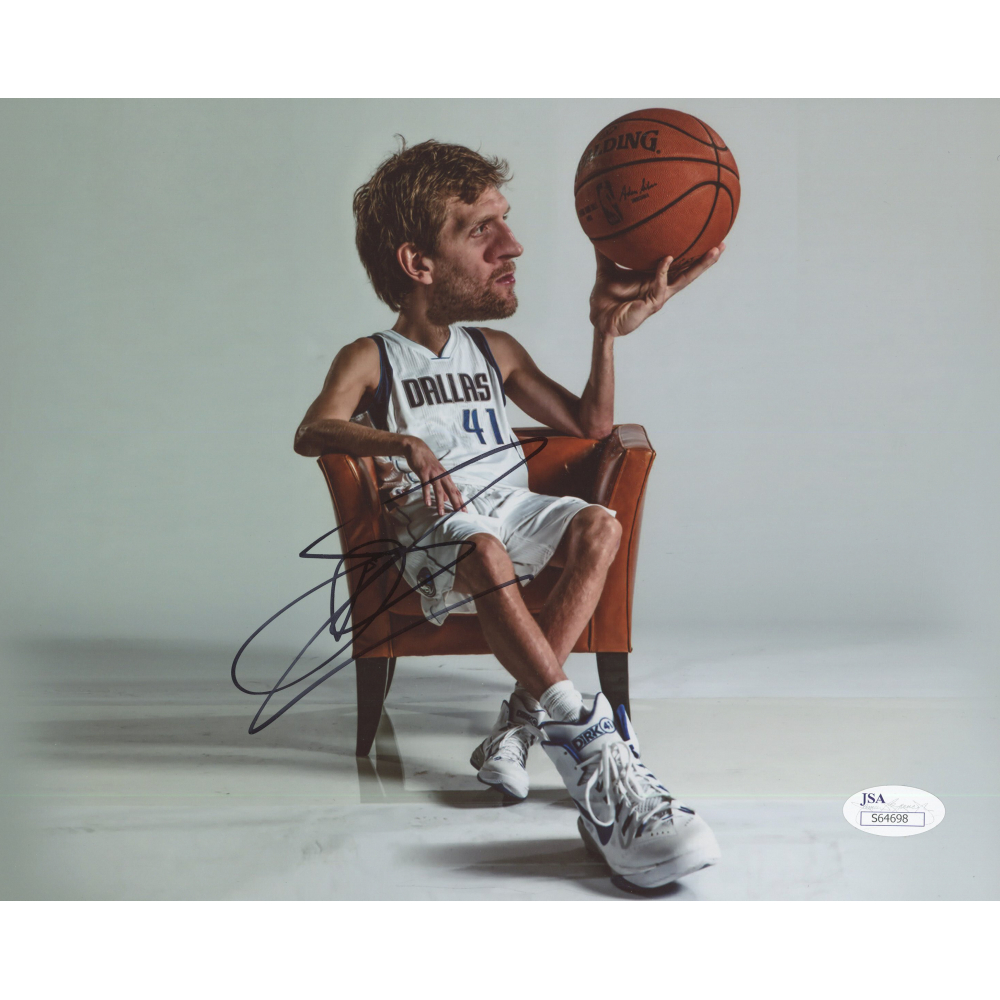 Dirk Nowitzki Signed Mavericks 8x10 Photo (JSA COA) | Pristine Auction