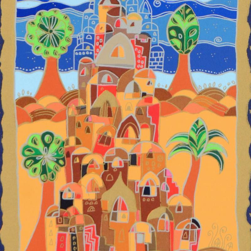 "Oasis" LE 18x21 Serigraph by Ilan Hasson (PA) | Pristine Auction