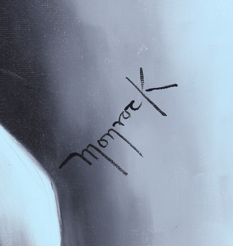 Hector Monroy Signed "Michael" 30x40 Original Oil Painting on Canvas ...