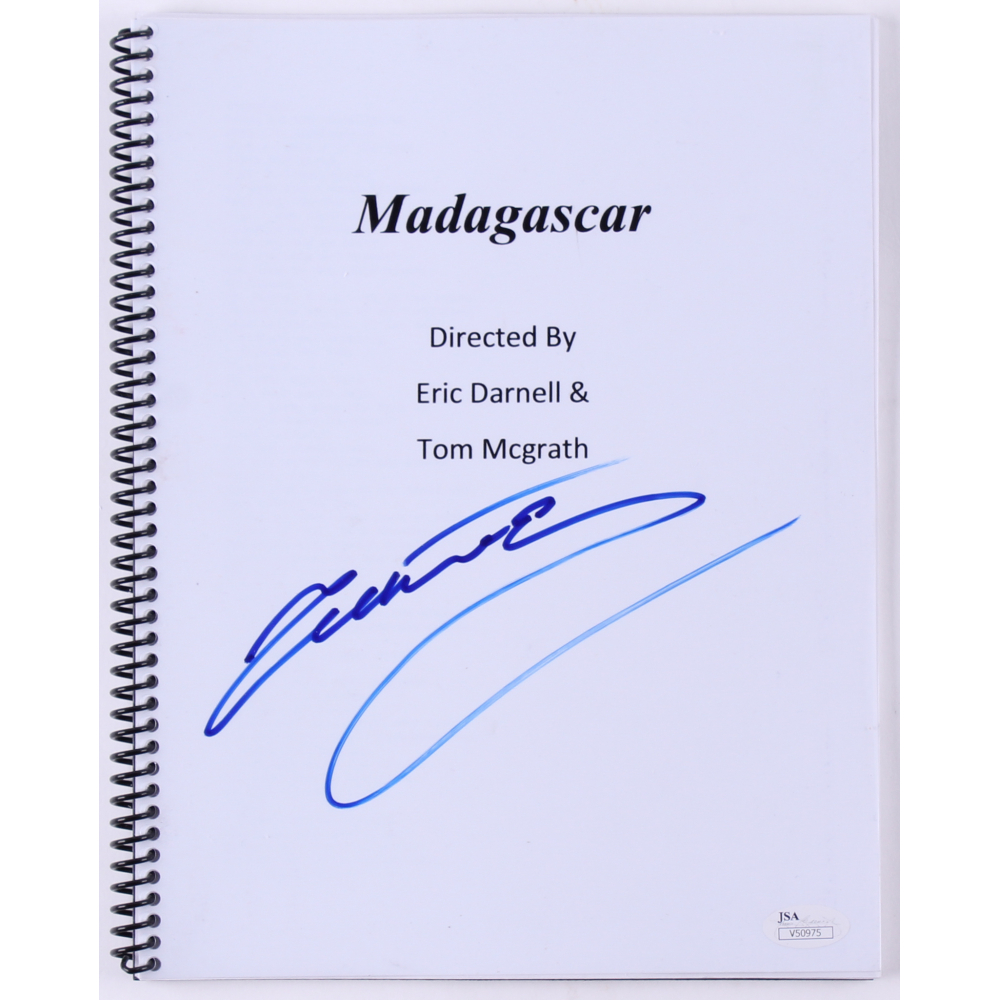 Cedric The Entertainer Signed "Madagascar" Movie Script (JSA COA ...