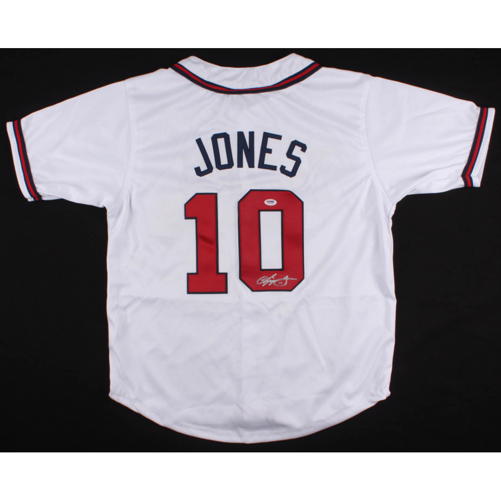 Chipper Jones Signed Braves Jersey (PSA COA) | Pristine Auction
