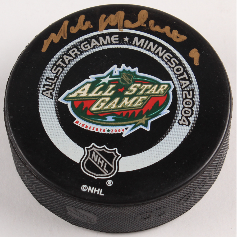 Mike Modano Signed 2004 All-Star Game Logo Hockey Puck (JSA COA ...
