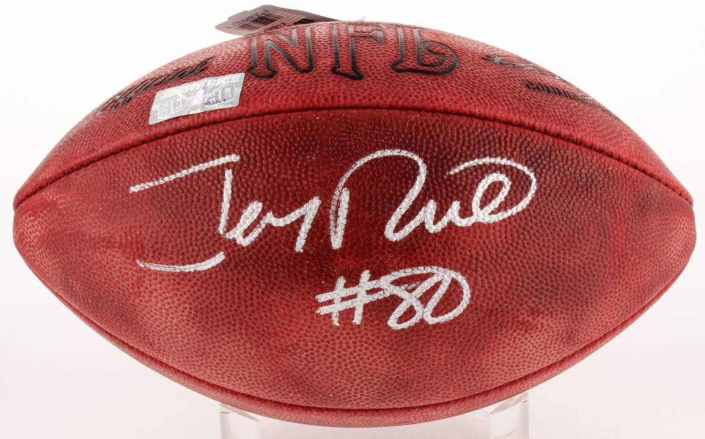 Jerry Rice Signed Official NFL Game Ball (Rice Hologram) | Pristine Auction