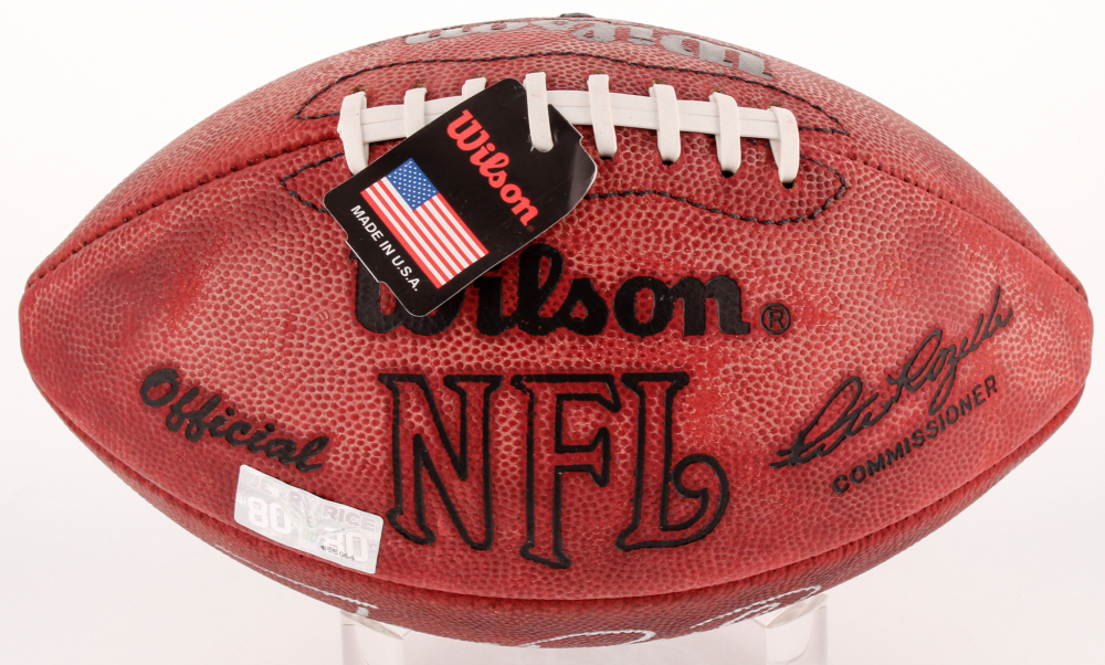 Jerry Rice Signed Official NFL Game Ball (Rice Hologram) | Pristine Auction