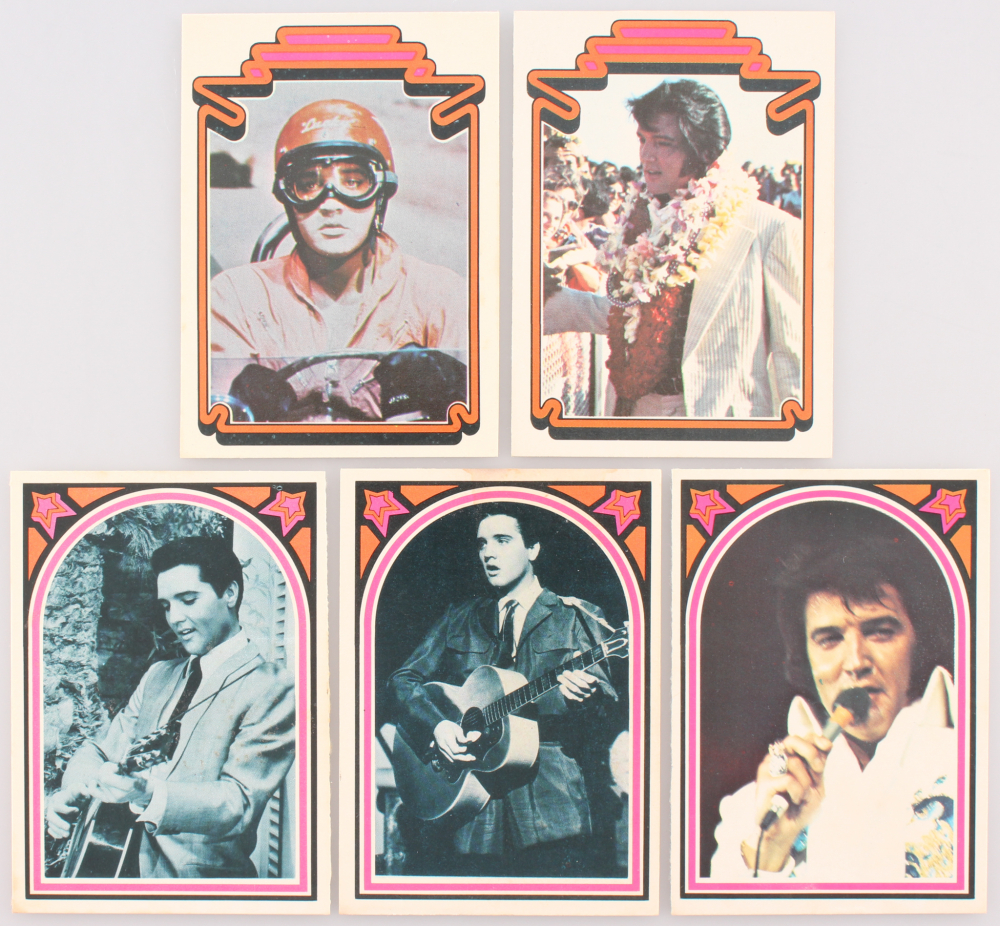 1978 Elvis Complete Set of (66) Trading Cards#62 Elvis' Records Jan ...