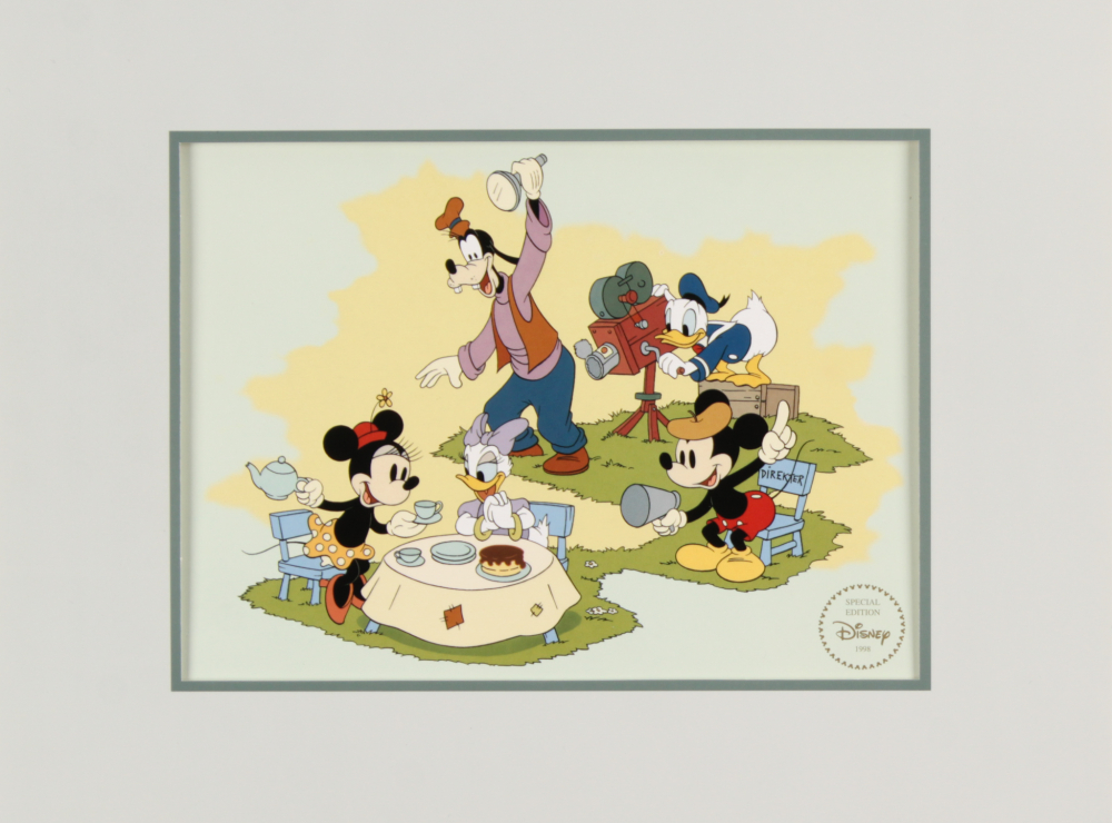 Disney 1998 Special Edition "Mickey Mouse & Friends" 9x12 Animation ...