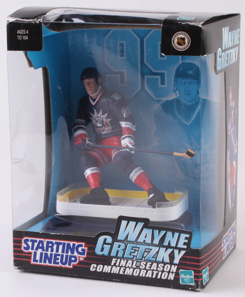 Wayne Gretzky Starting Lineup Final Season Commemoration Figure in ...
