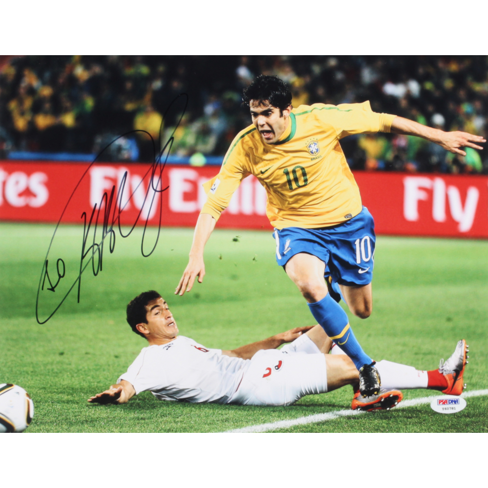Kaka Signed Brasil 11x14 Photo (PSA COA) | Pristine Auction