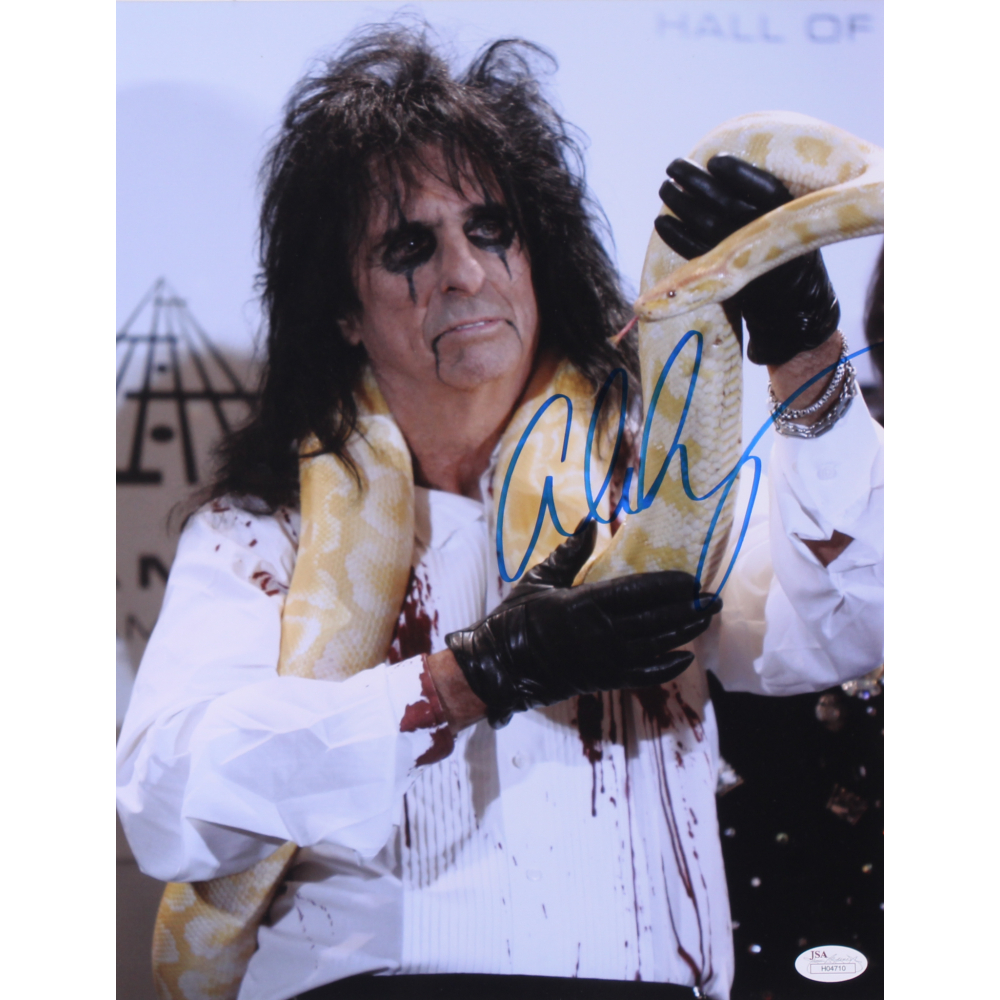Alice Cooper Signed 11x14 Photo (JSA COA) | Pristine Auction
