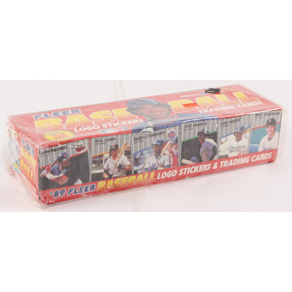 1989 Fleer Logo Stickers & Trading Cards Complete Set Of (660) Baseball